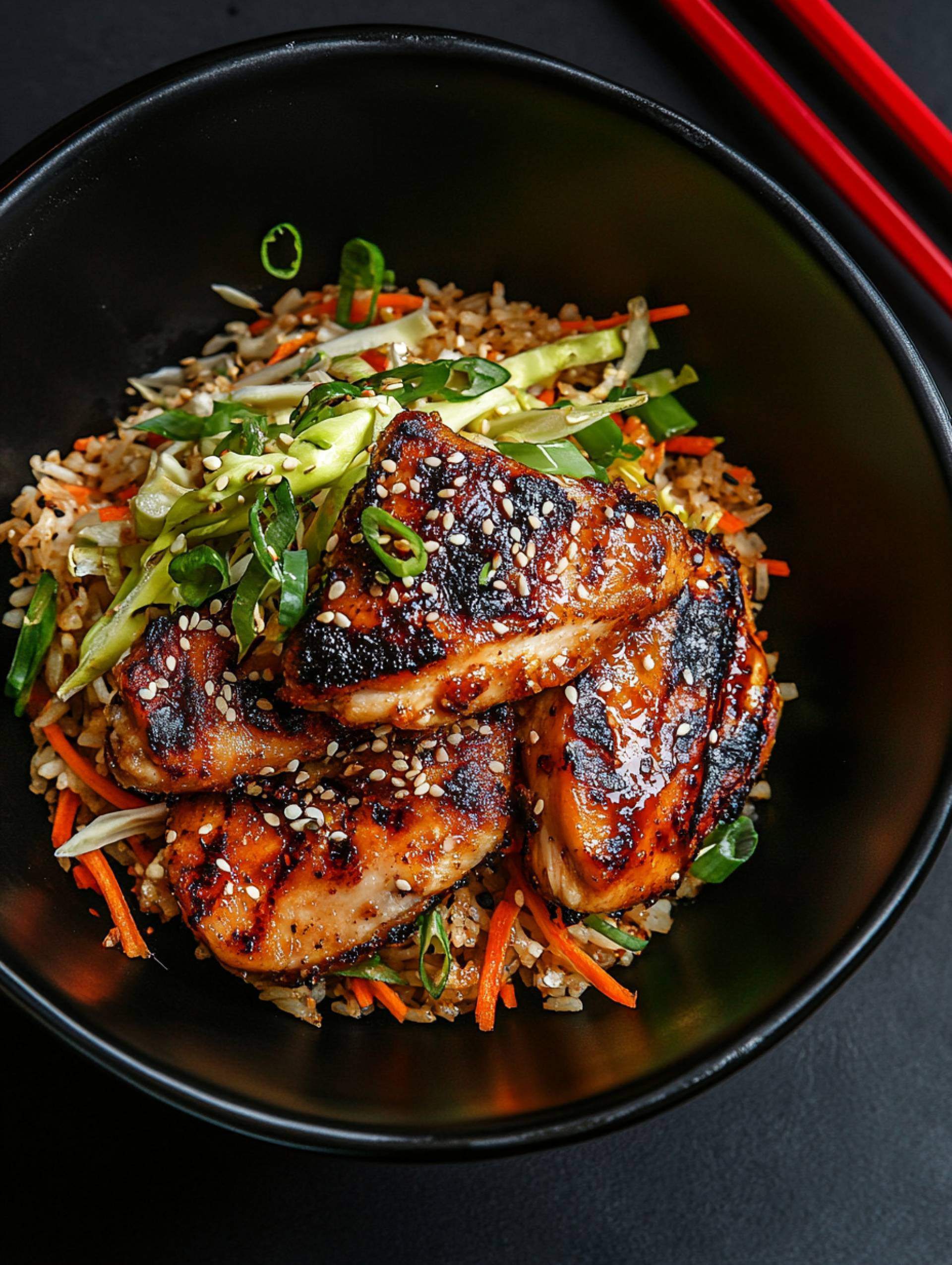 Korean Chicken Fried Rice - Fit Prep