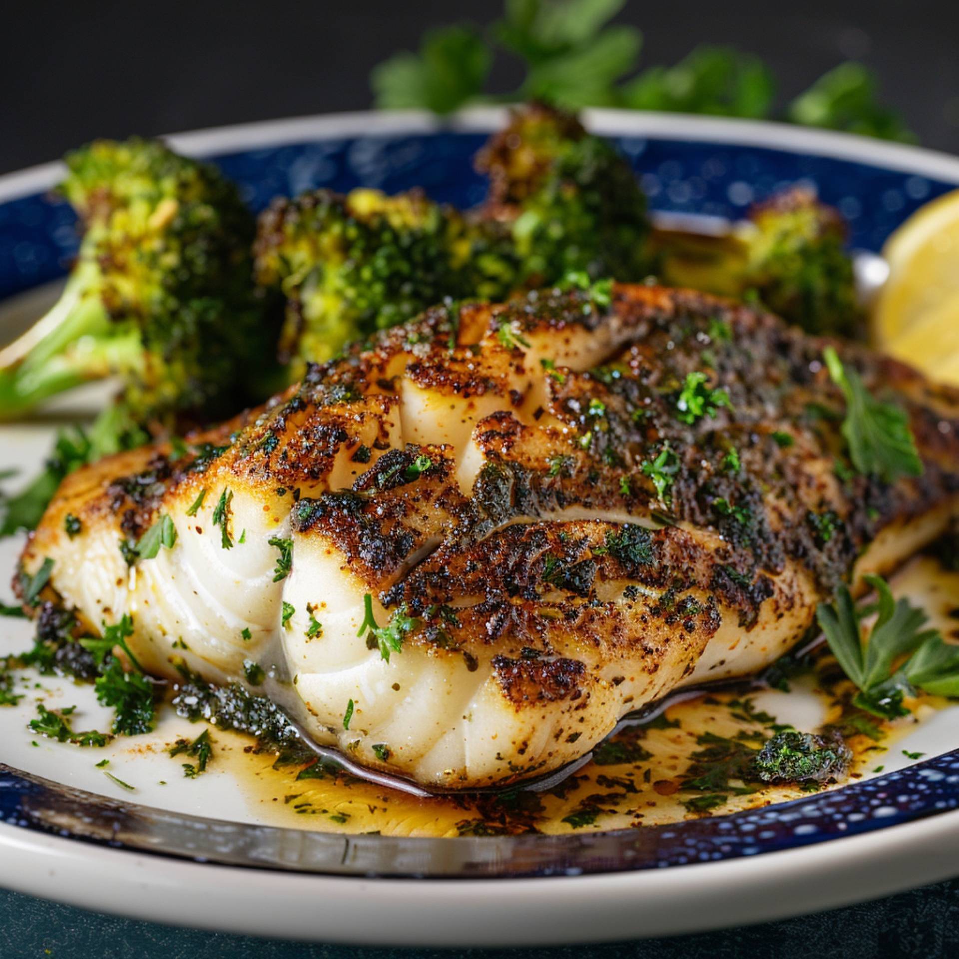Blackened Cod [Low Carb] - Fit Prep